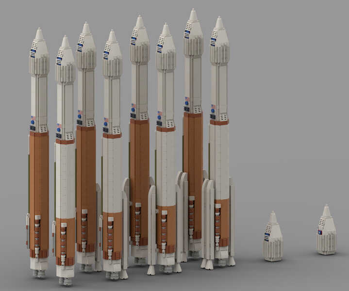 List of LEGO models of rockets, spacecrafts and probes
