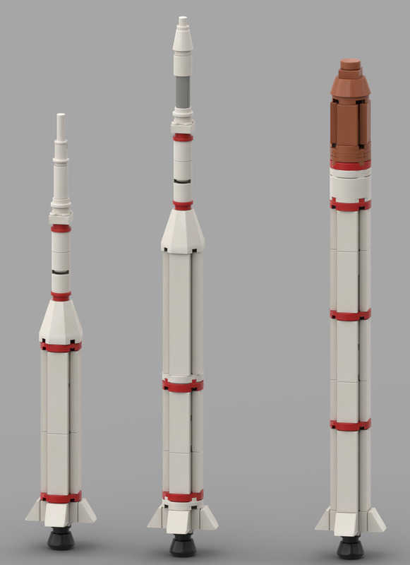 List of LEGO models of rockets, spacecrafts and probes