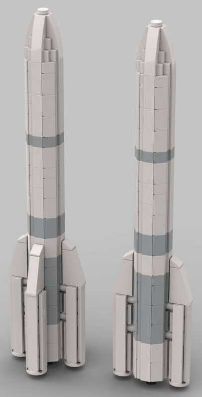 List of LEGO models of rockets, spacecrafts and probes