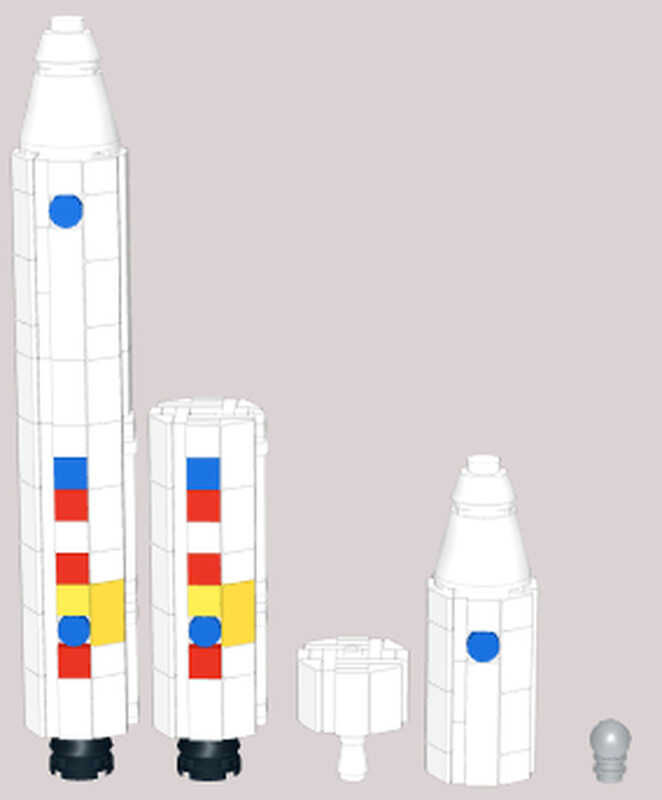 List of LEGO models of rockets, spacecrafts and probes