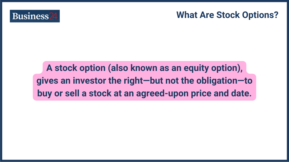 What Are Stock Options? Parameters and Trading, With Examples