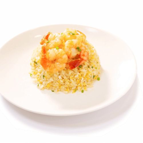 E2. Fried Rice with Shrimps & Eggs 蝦仁蛋炒飯