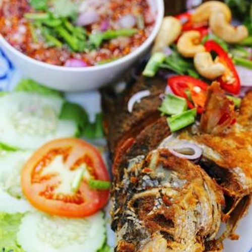 Seabass with Thai Chilli Sauce