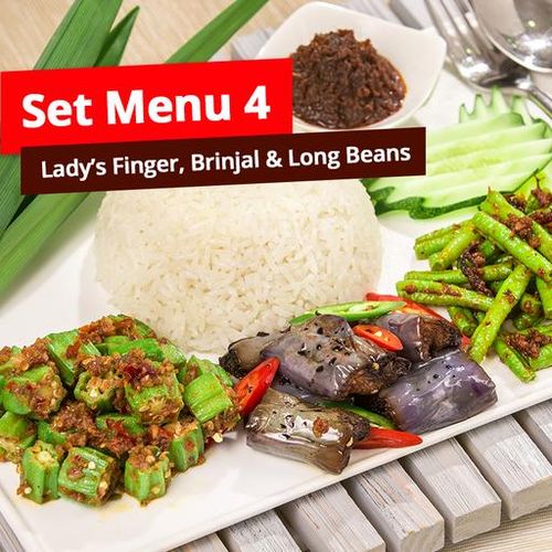Set Menu 4 (Vegetable Set)