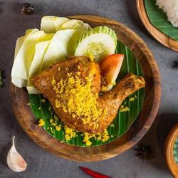 Smashed Fried Chicken (Ayam Penyet)