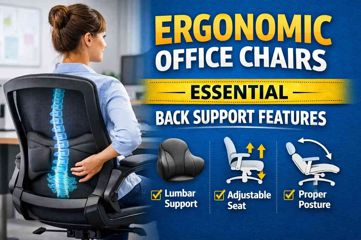 Ergonomic Seating Explained: Office Chair Features That Support Your Spine
