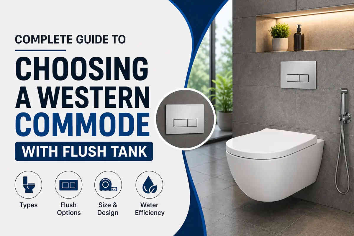 Western Commode Explained: Types, Flush Systems & Buying Tips