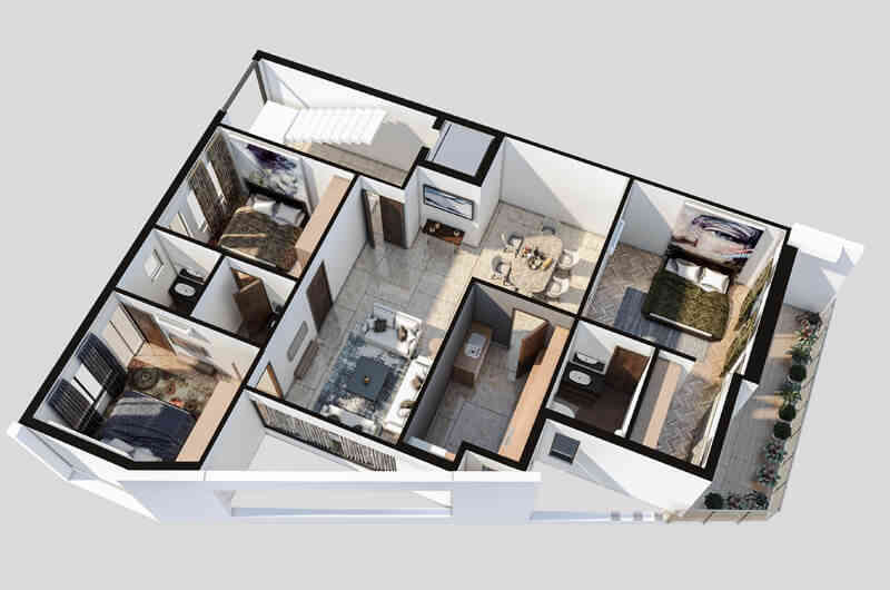 Floor Plans, 2D, 3D, Architectural Layouts, Ideas, Inspirations ...