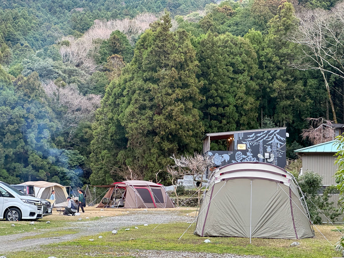 Cotton Field Campground – Kamiyama, Tokushima Prefecture, Shikoku • Henro