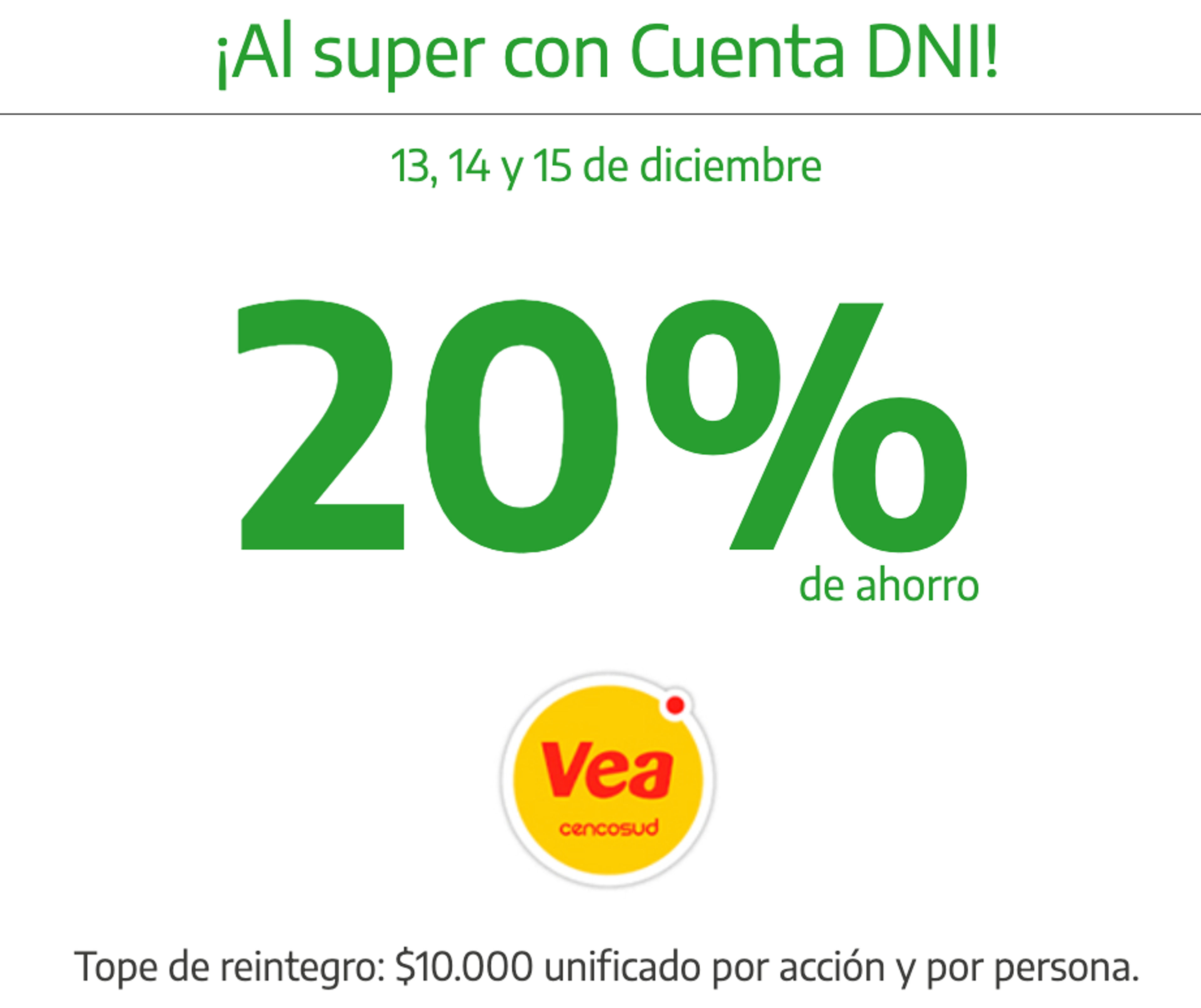 Ofertas y cupones de Vea - abril 2026