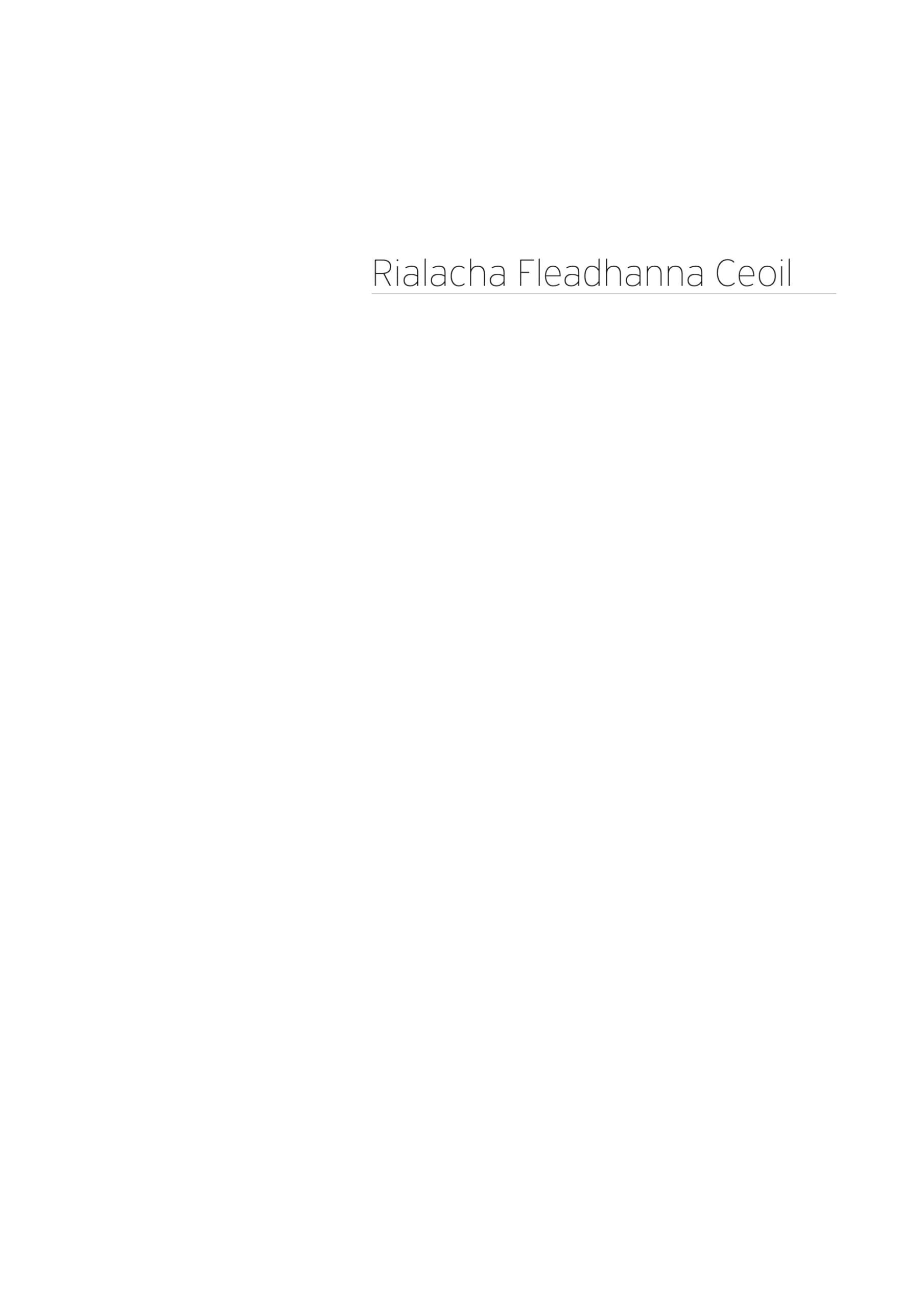 2024 Rialacha Fleadhanna Ceoil / Clár an gComórtas - Comhaltas ...