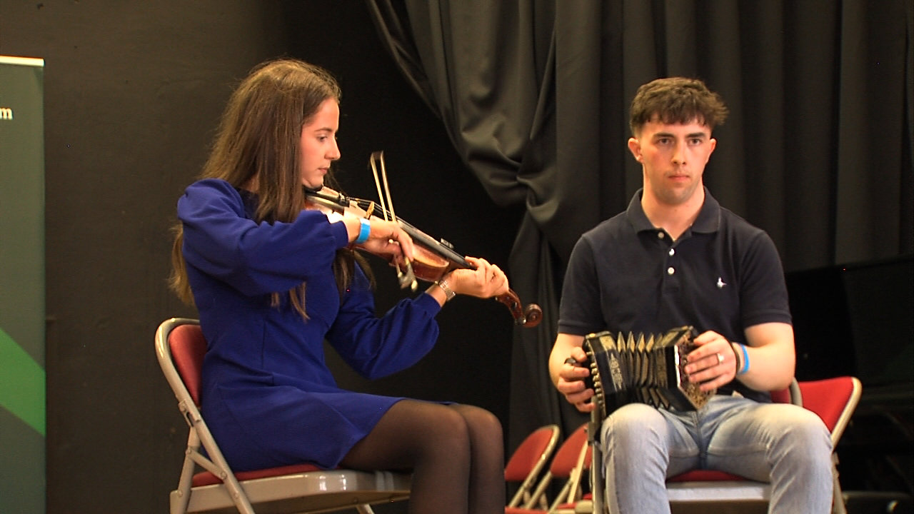 Aoibhin Morgan and Oisín Bradley