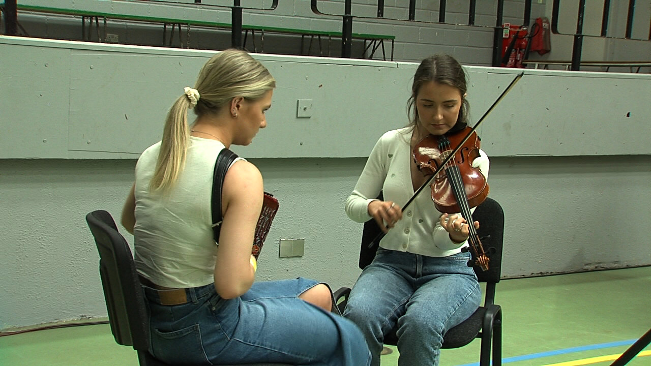 Grace Ann Kelly and Marcella Kelly