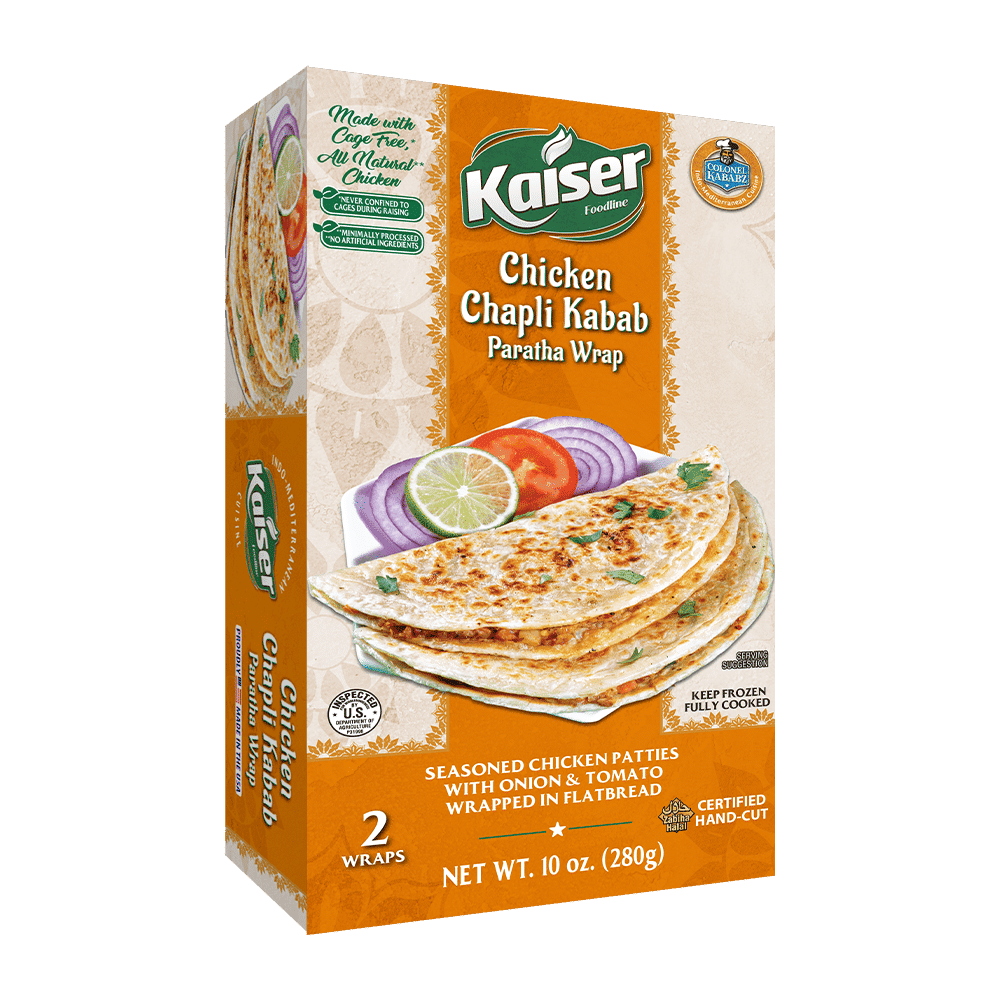 Chole Bhature Roll from Kaiser | Traditional & Vegan!