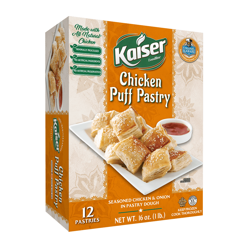 Halal Chicken Puff Pastry from Kaiser