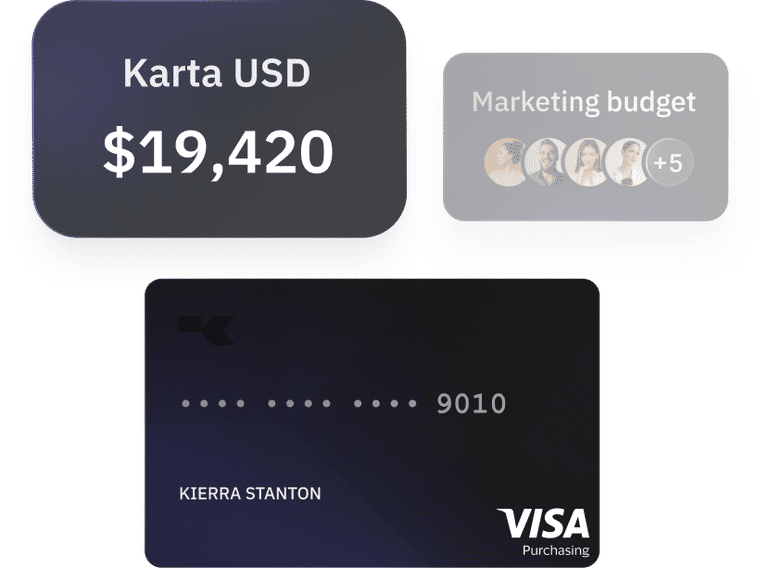 Virtual Credit Cards for Business 🚀 Spend management KARTA