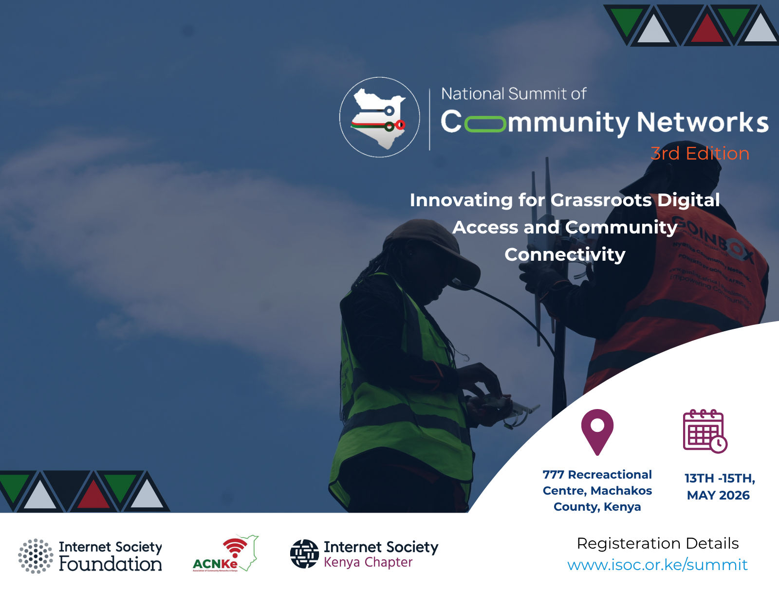 ISOC Kenya — Third Kenya National Community Networks Summit — Convena IO