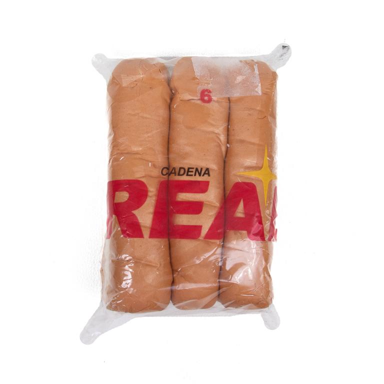 Pan para super Pancho por 6 Unidades