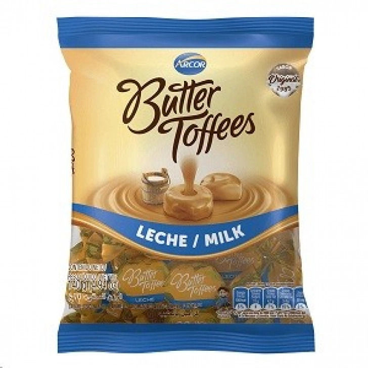 Caramelos Masticables de Leche Butter Toffees Arcor 150 Gr. | cadena ...