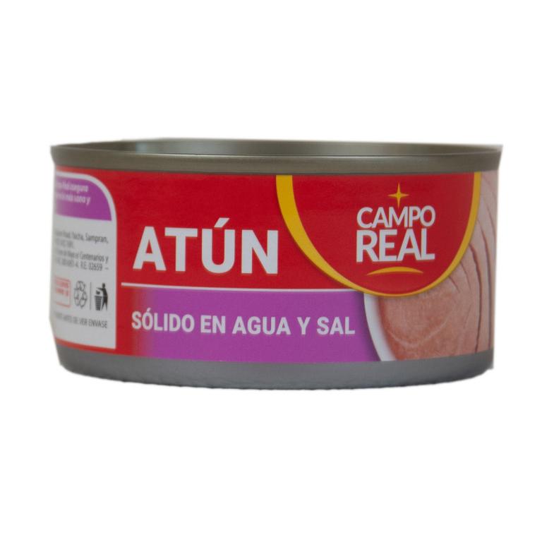 Atun Campo Real solido en agua y sal, 170 grs | cadena real | cadena_real