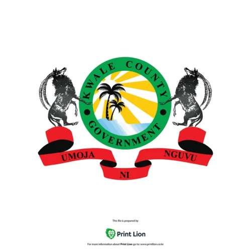 Free Kwale County logo download - in Kenya by Print Lion