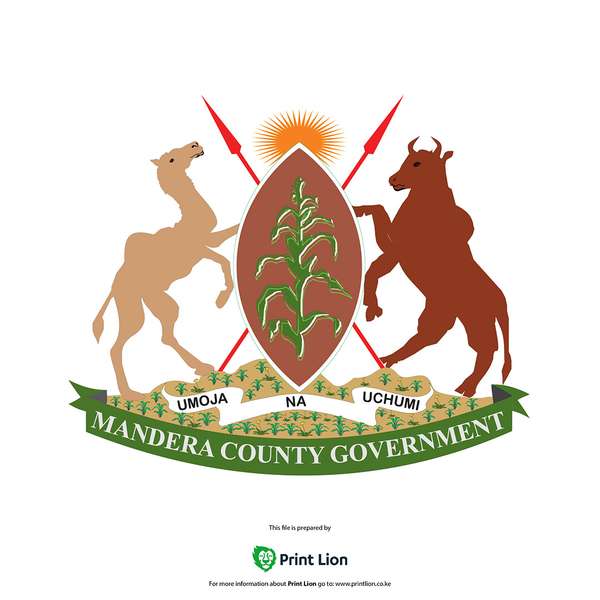 Free Mandera County logo download - in Kenya by Print Lion