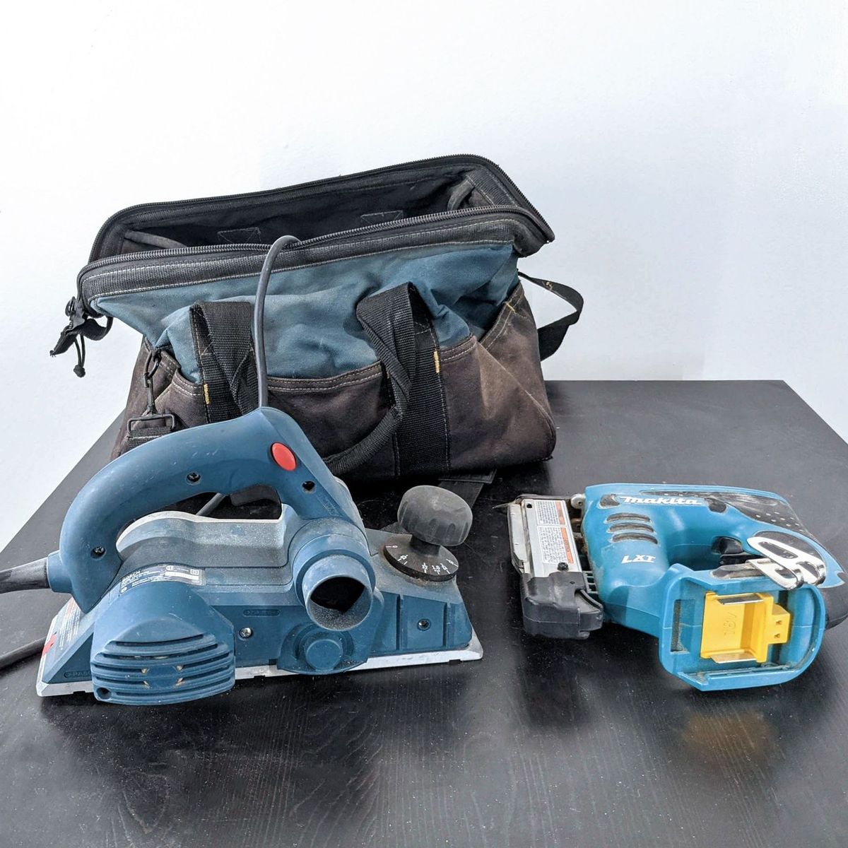 Bosch Planer & Makita Pin Nailer with Bag | Bosch - $155 | Kashew | Kashew