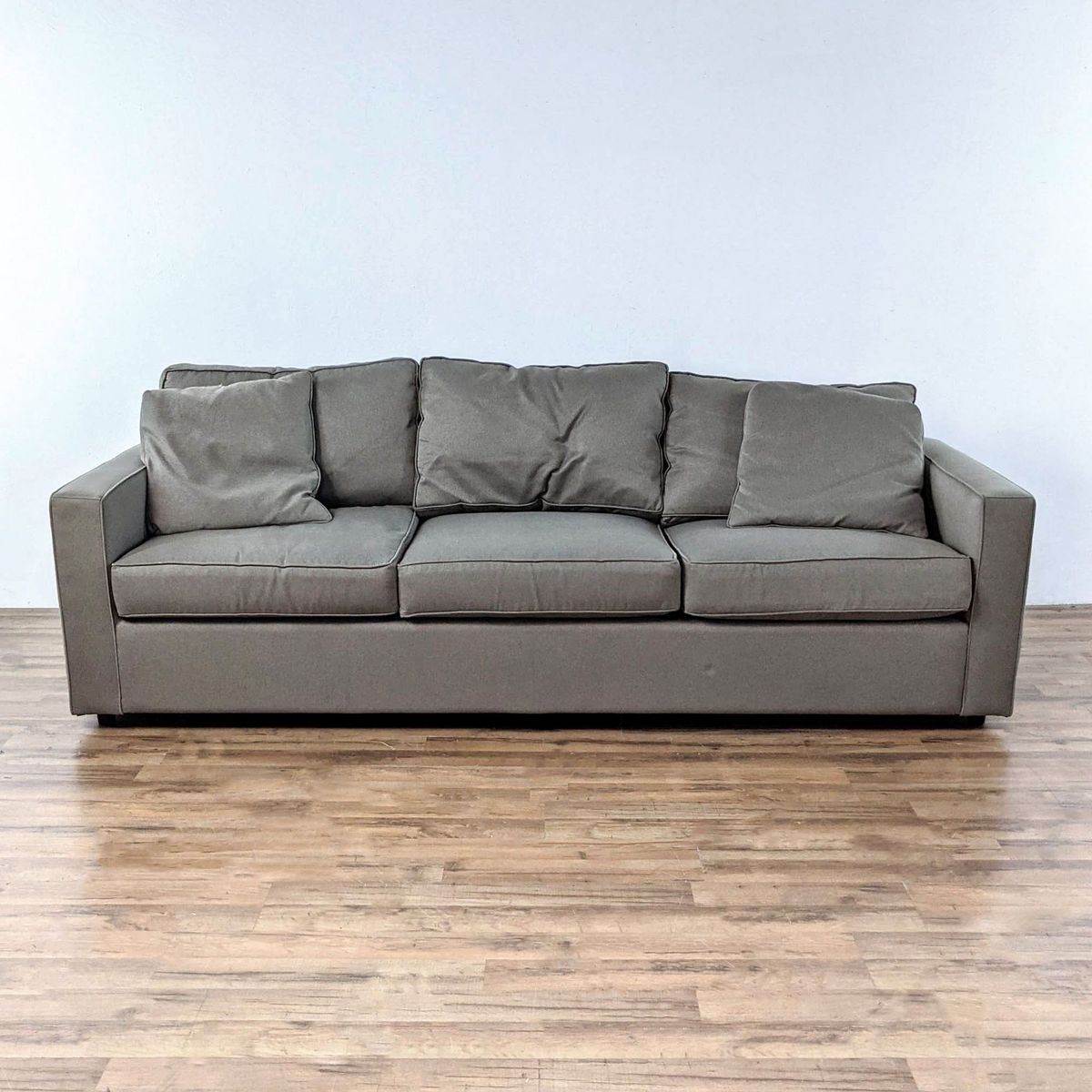 Room and Board 98" York Sofa in Dawson Otter Fabric | Room and Board ...