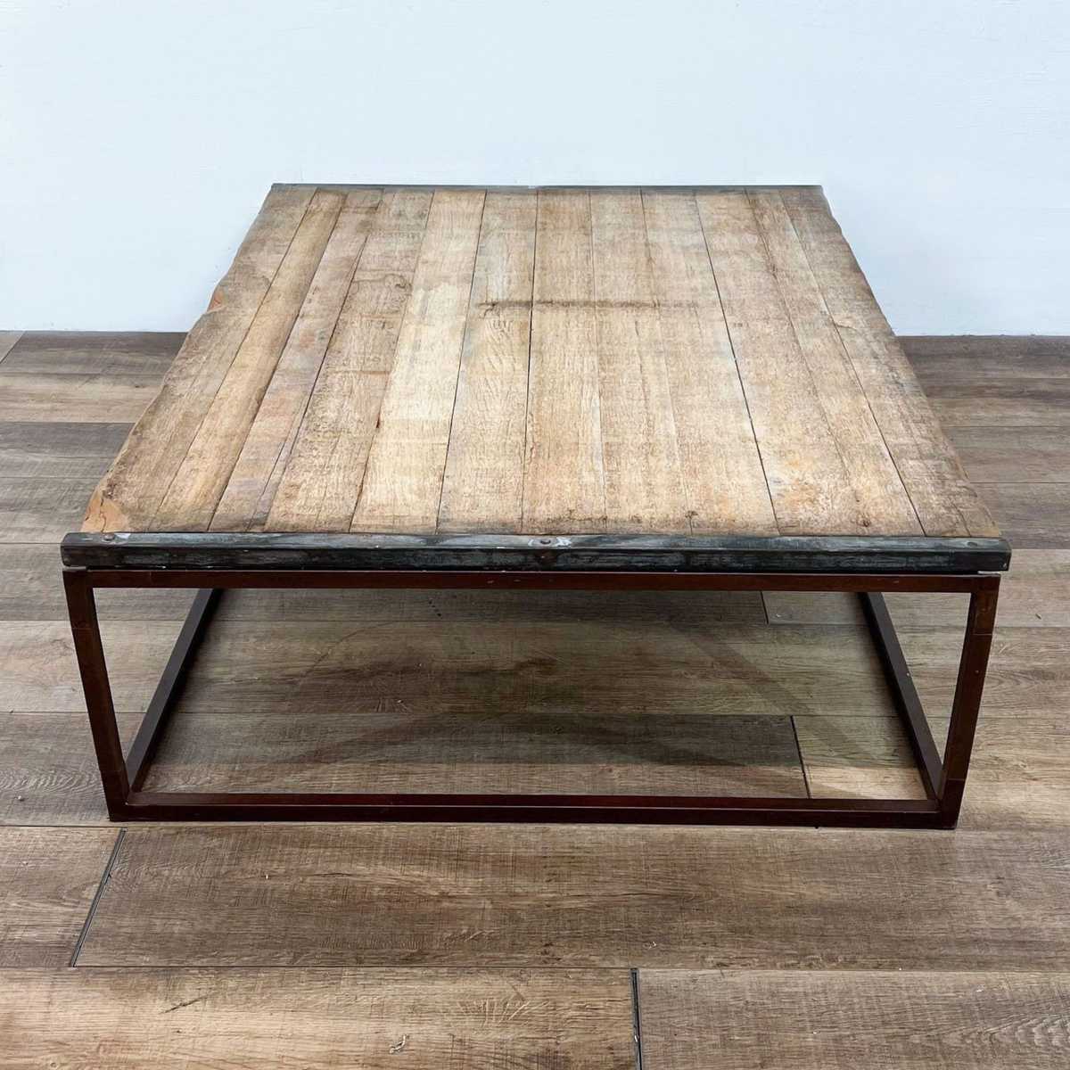 Restoration Hardware Brickmaker s Industrial Coffee Table Kashew