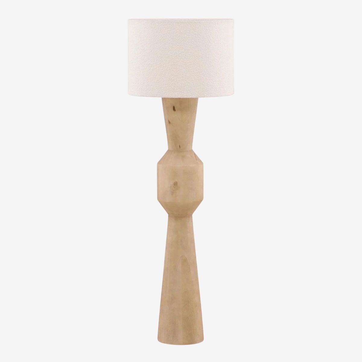 Light Wood & Boucle Floor Lamp - $1375 | Kashew | Kashew
