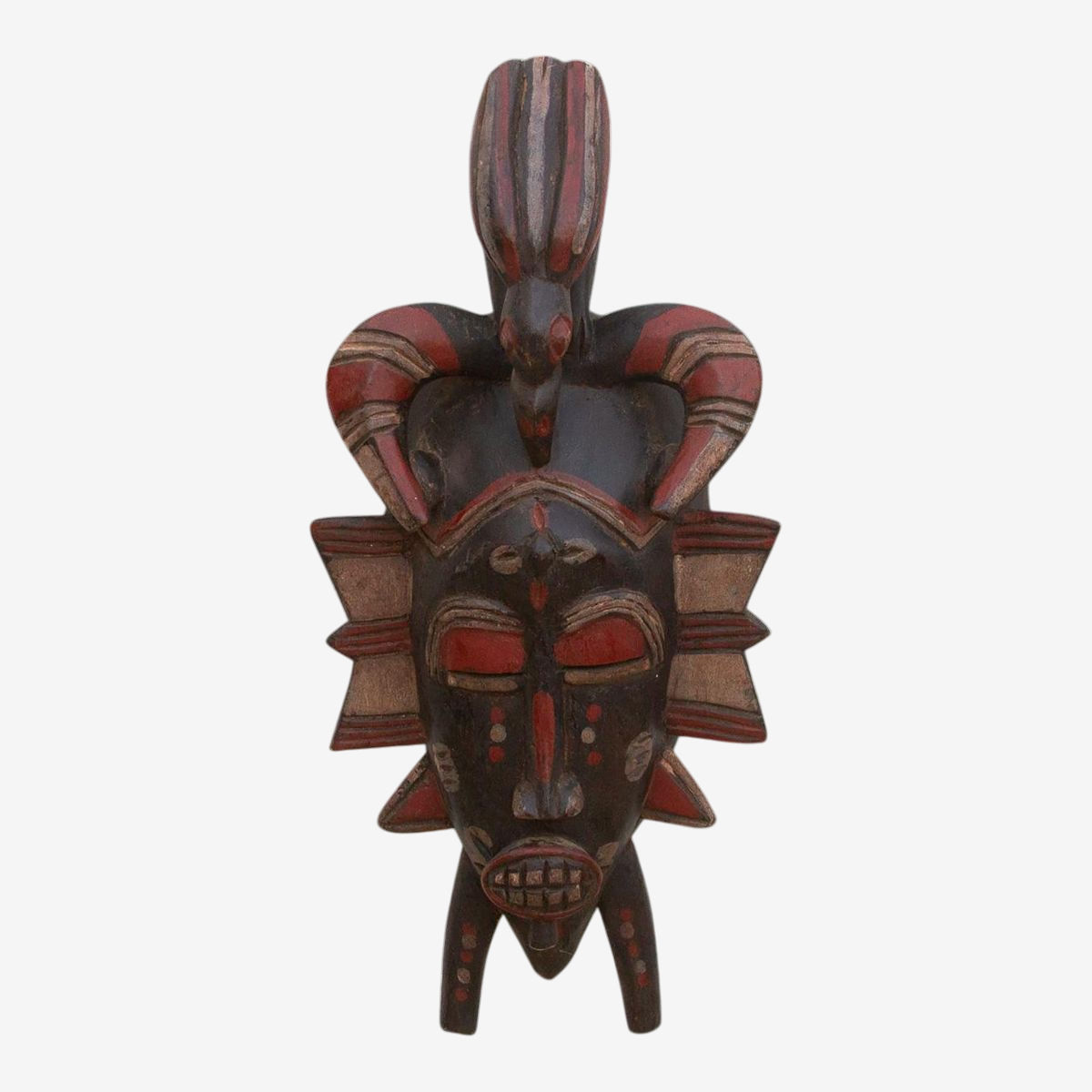 Horned Spirit, African Ritual Mask - $335 | Kashew | Kashew