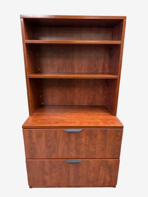 Regency Legacy Filing Cabinet with Open Hutch - $412.34 | Kashew | Kashew