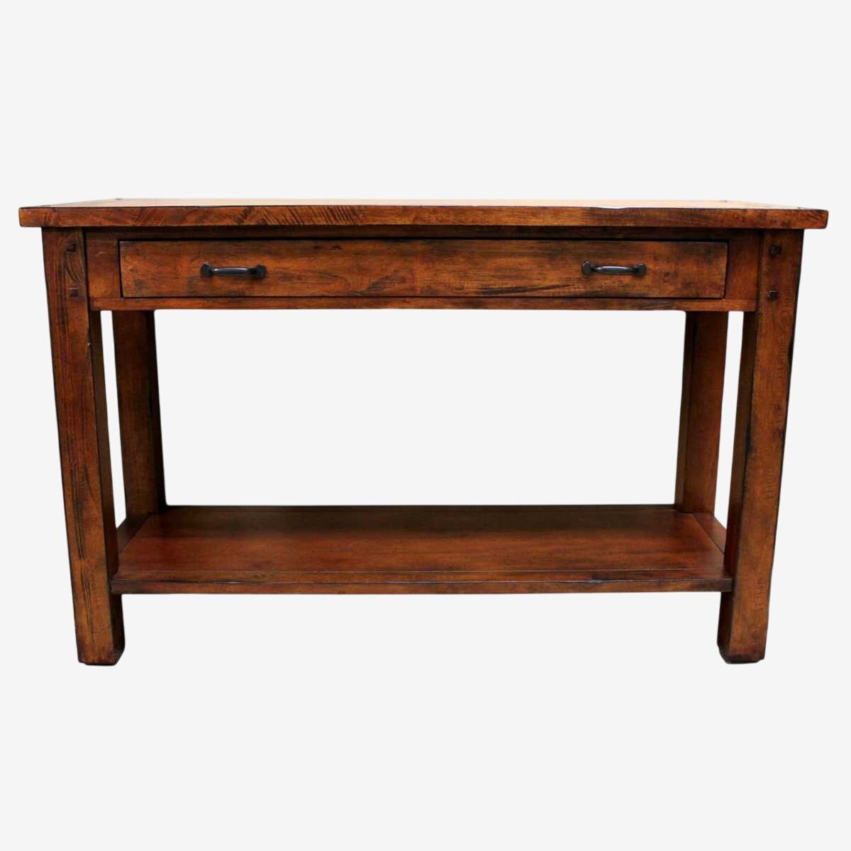 World Market Single Drawer Rustic Console Table | World Market - $363 ...