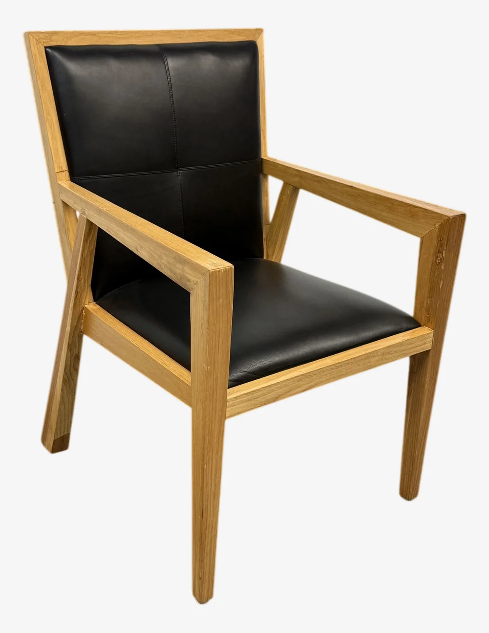 Maria Yee Wood + Leather Arm Chair - $399 | Kashew | Kashew