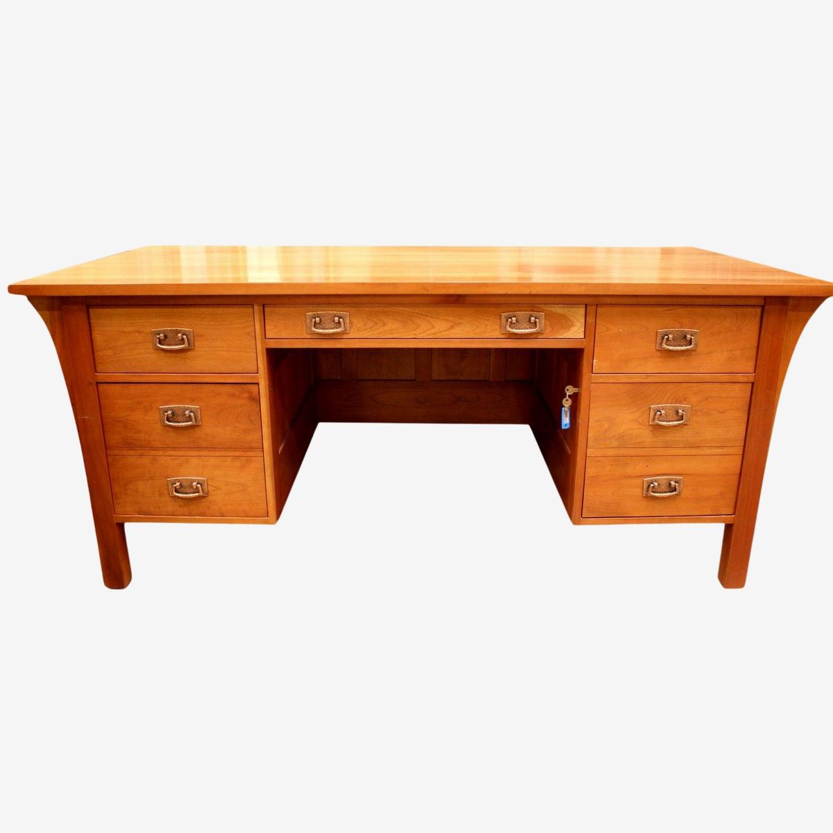 Stickley Cherry Executive Desk | Kashew