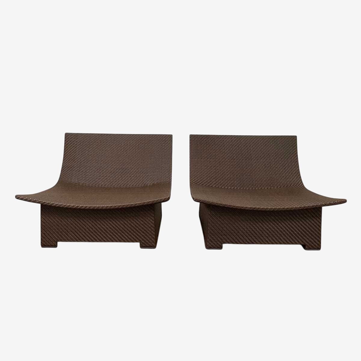 Dedon Spa Outdoor Lounge Chairs (set of 2) | Dedon - $1844 | Kashew ...
