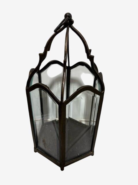 Frontgate Metal & Glass Lantern | Kashew