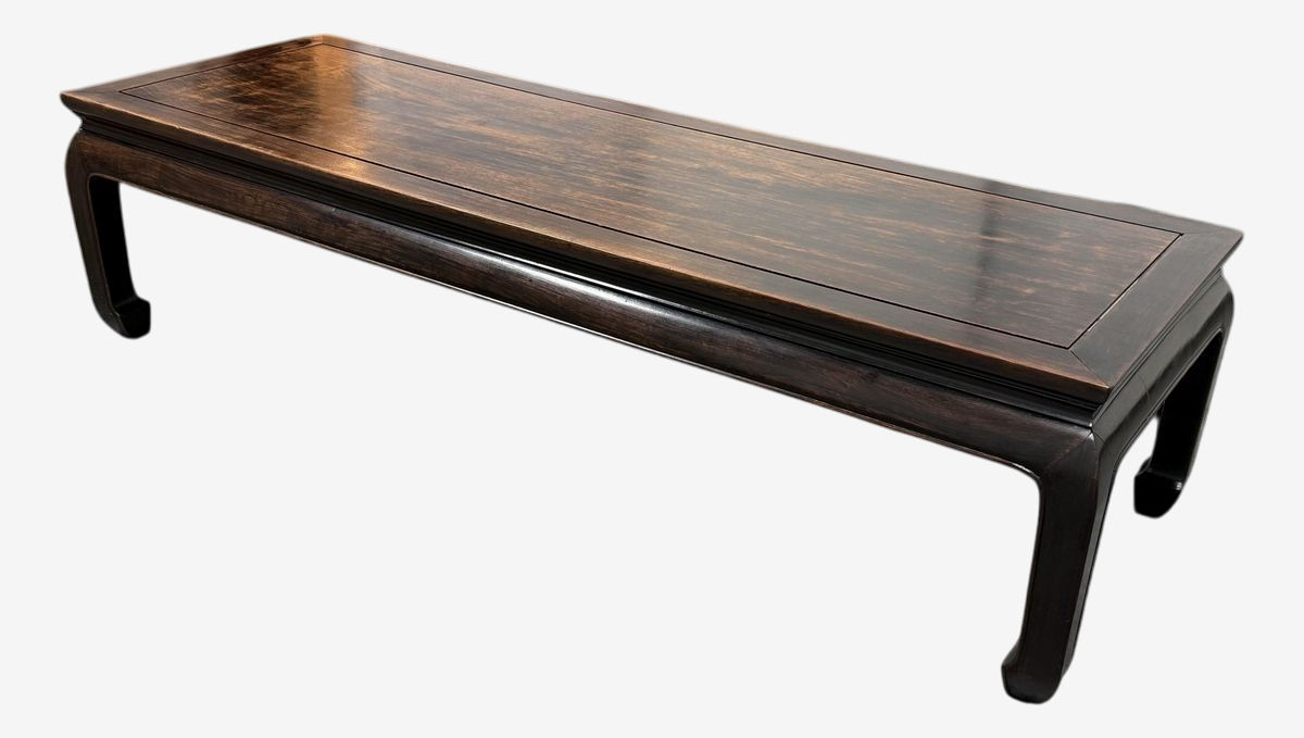 Vintage Indonesian Stained Teak Wood Coffee Table - $599 | Kashew | Kashew