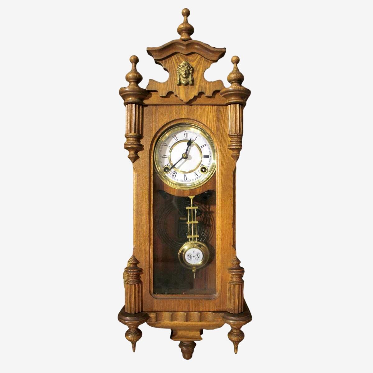 Oak Pendulum Wall Clock | Kashew