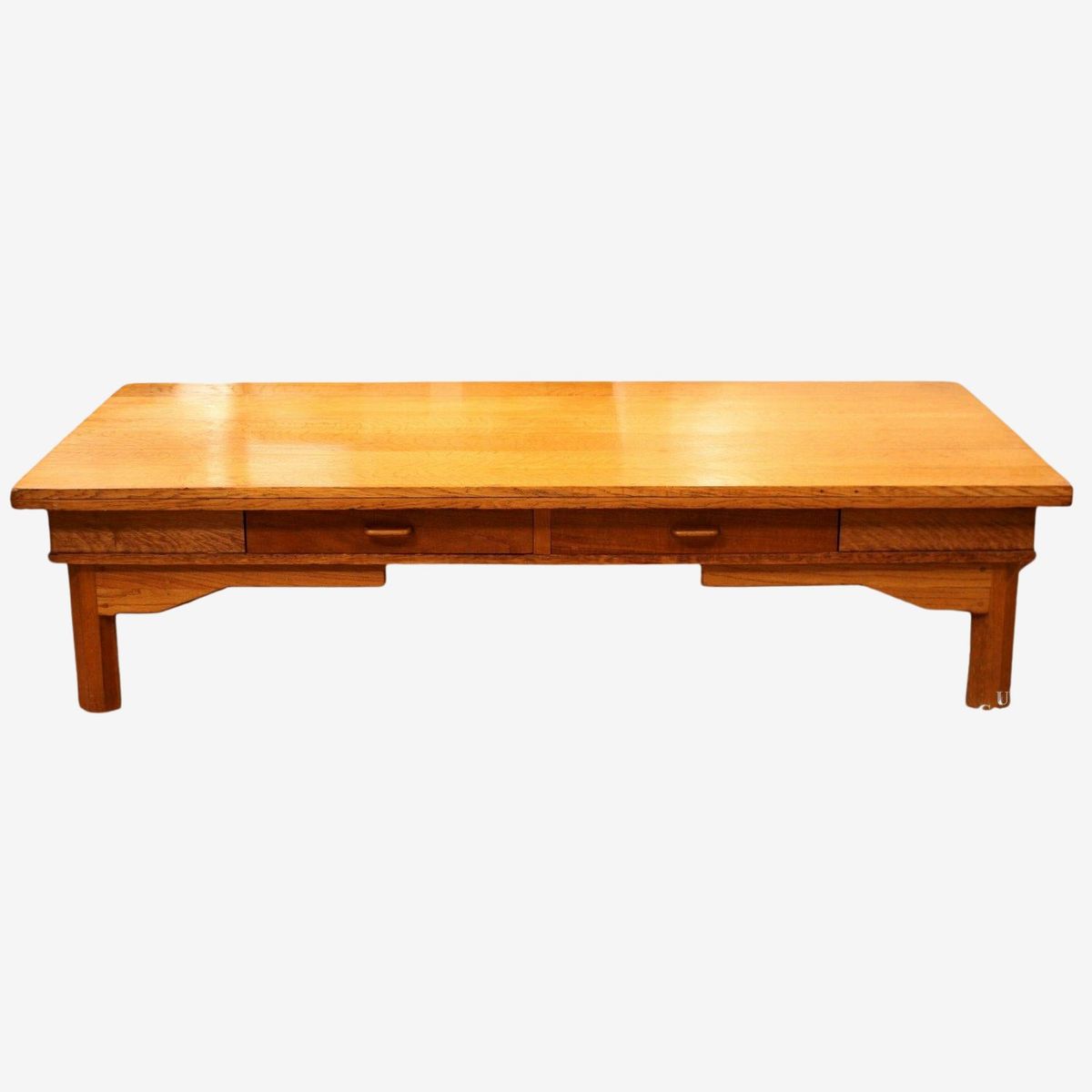 Solid Oak Coffee Table Kashew 9201