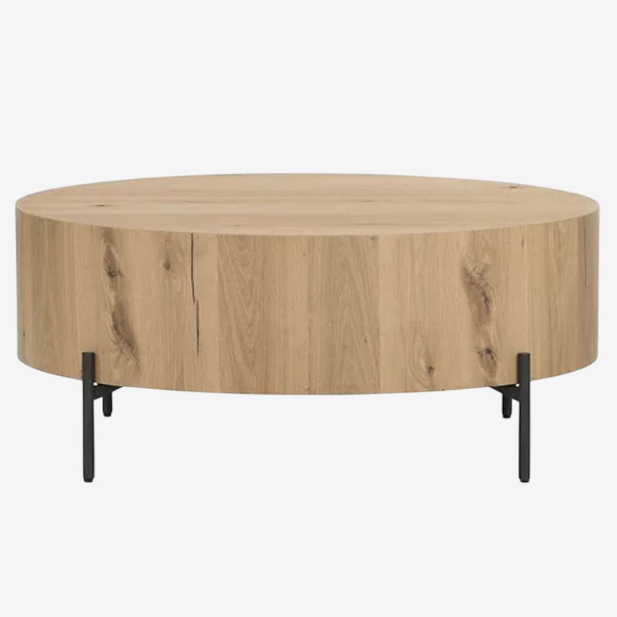 Four Hands Eaton Drum Coffee Table (New, in box) | Four Hands - $540 ...