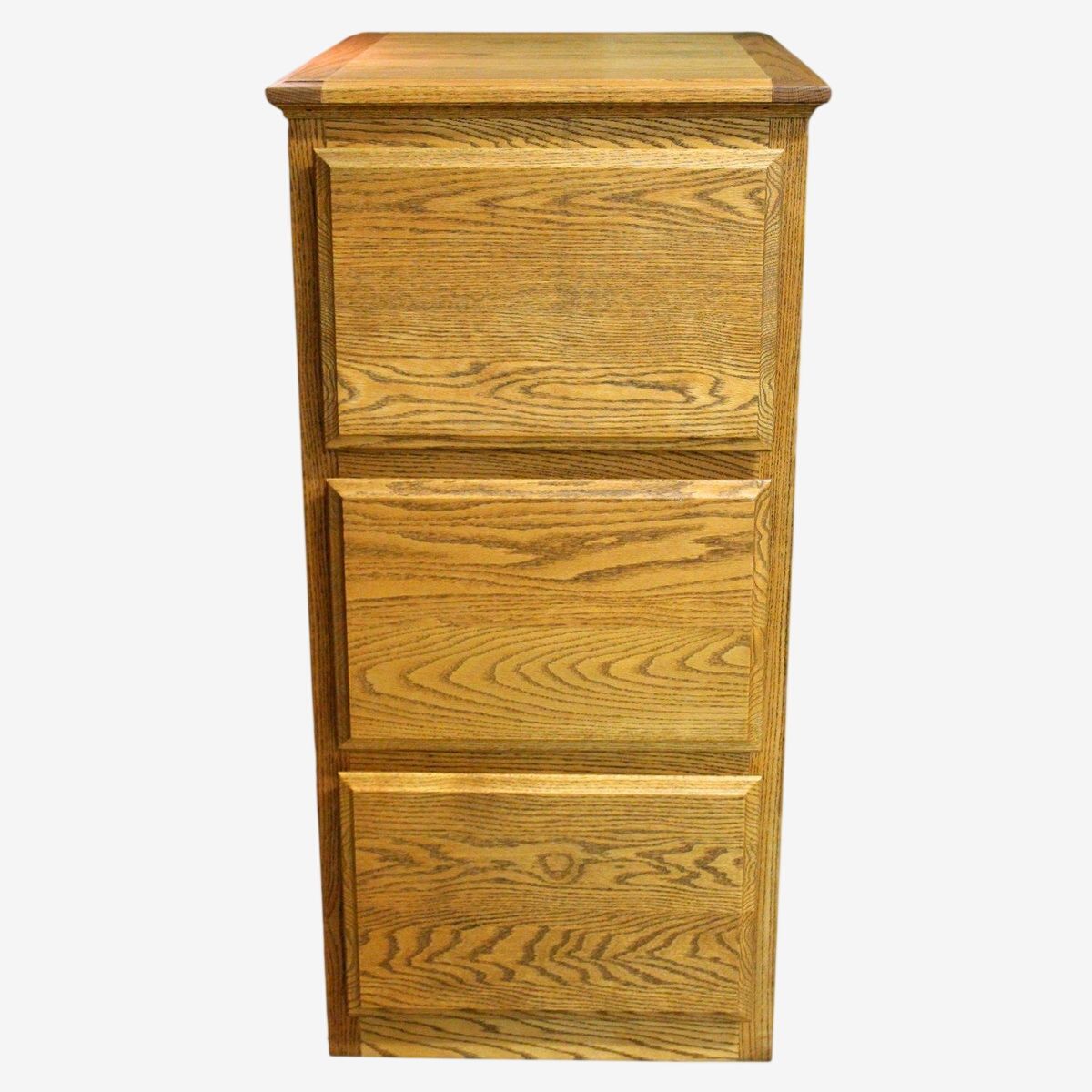 First Edition Furn. Oak Three Drawer File Cabinet | First Edition Furn ...