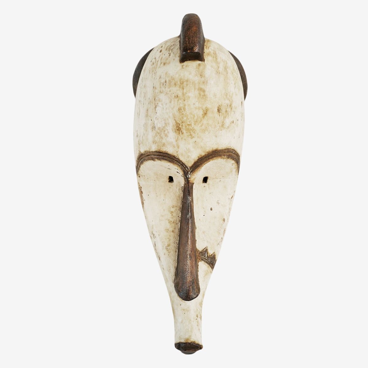 Vintage White Fang Gabon Mask - $563 | Kashew | Kashew