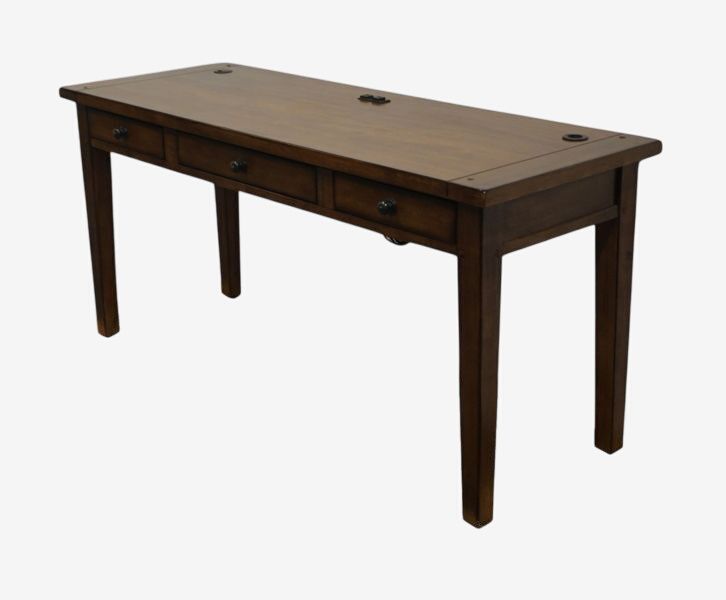 ASPEN HOME Rustic Contemporary Modern Style 65" Computer Writing Desk ...