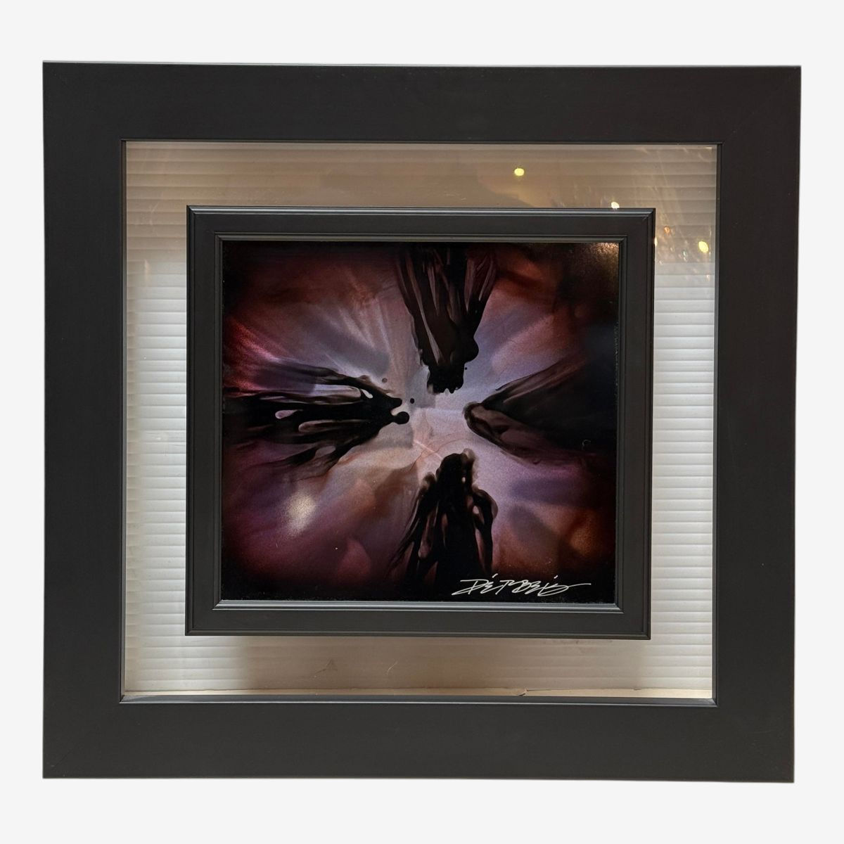 Circa 2015 Chris Derubeis "Mini Burst Purple" Mixed Media - $699 ...