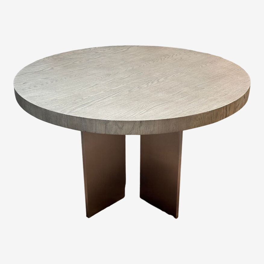 Restoration Hardware Modern Round Dining Table | Kashew