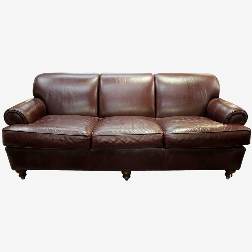 Leather Sofa Ethan Allen