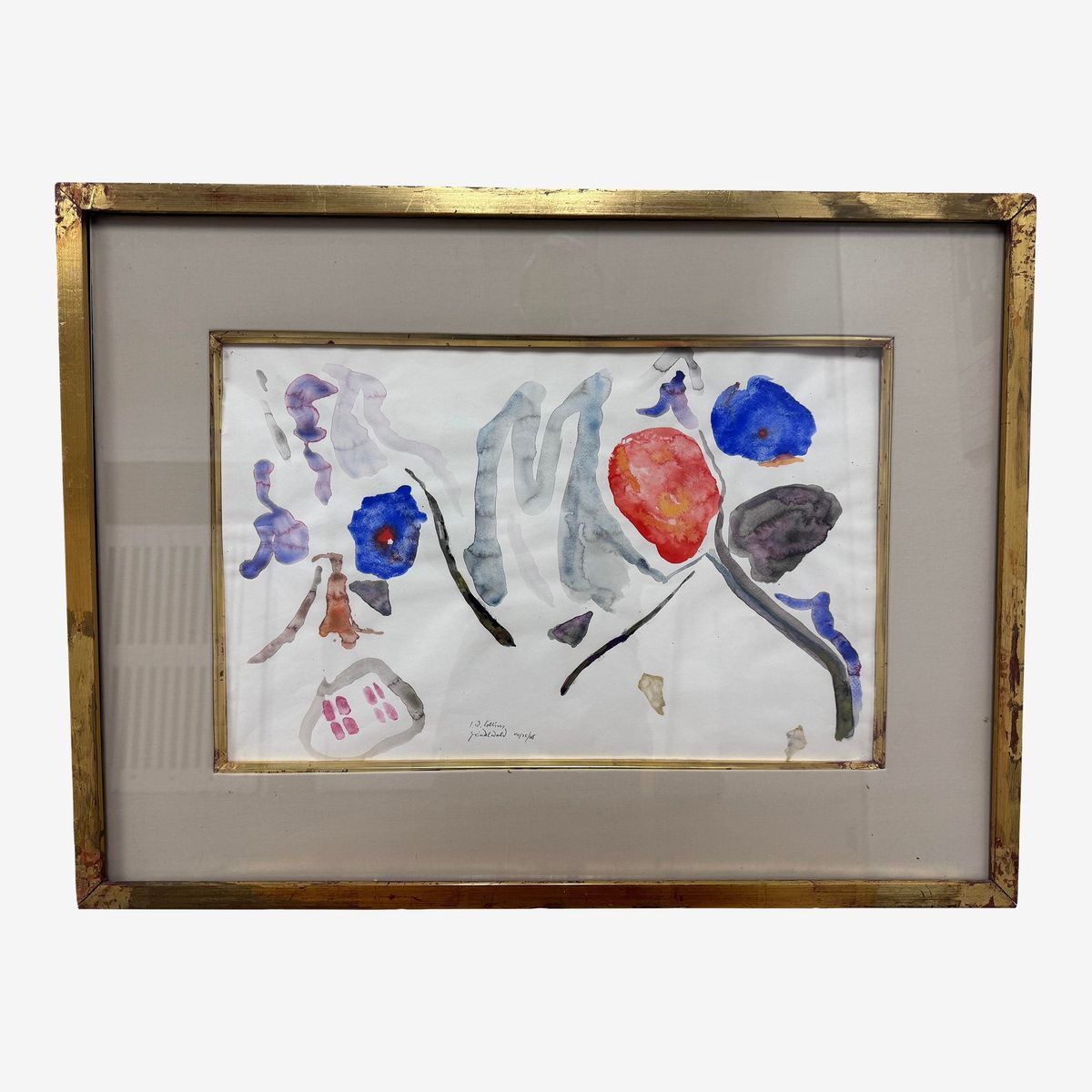 Circa 1968 Joseph Collins Signed Watercolor Art Piece - $999 | Kashew ...