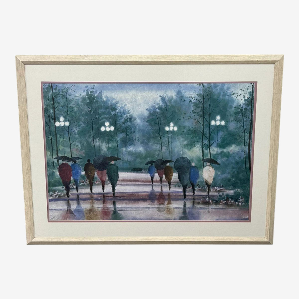 Circa 1995 Russ Erickson "A Walk in the Park", Print - $899 | Kashew ...