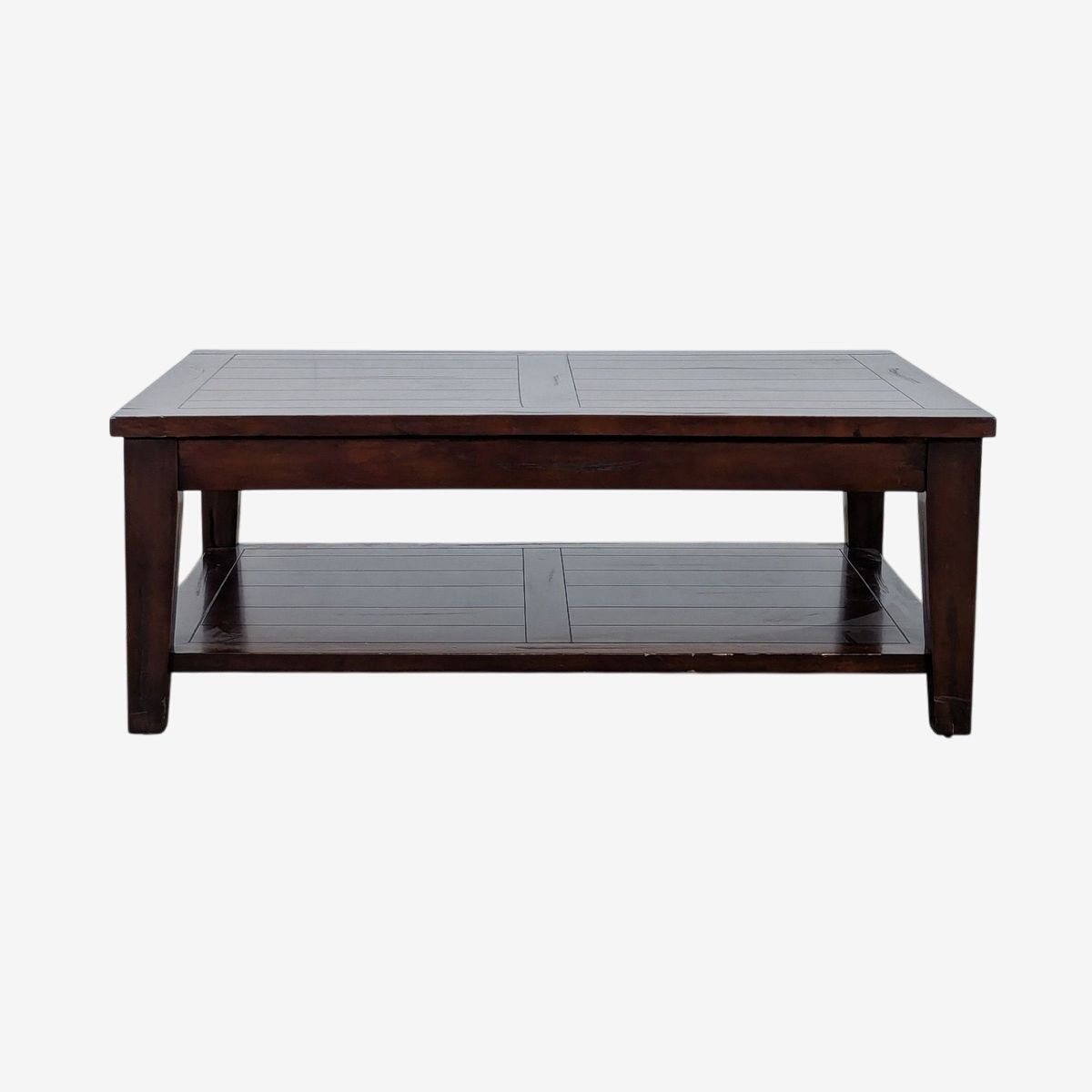 World Market Wood Coffee Table with Shelf | World Market - $77 | Kashew ...